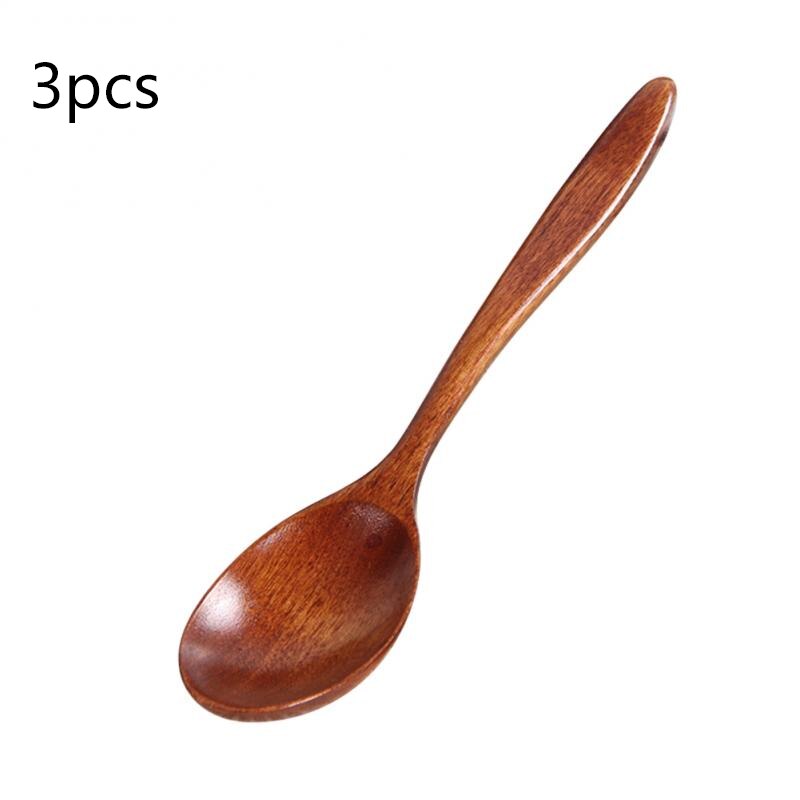 Wooden Spoon Bamboo Kitchen Cooking Utensil Tool S... – Grandado