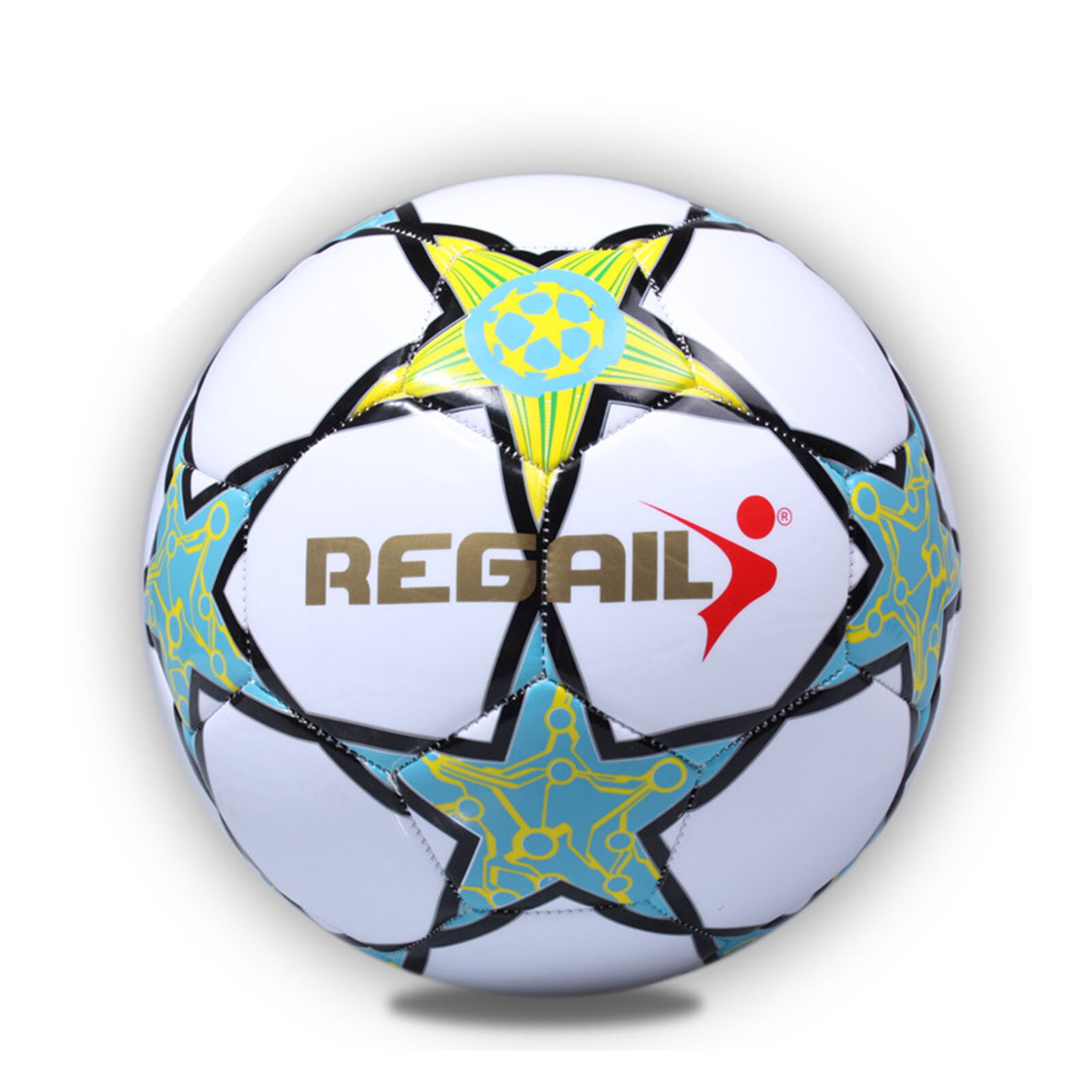 Size 5 PU Leather Football Develop Motor Skill for... – Grandado