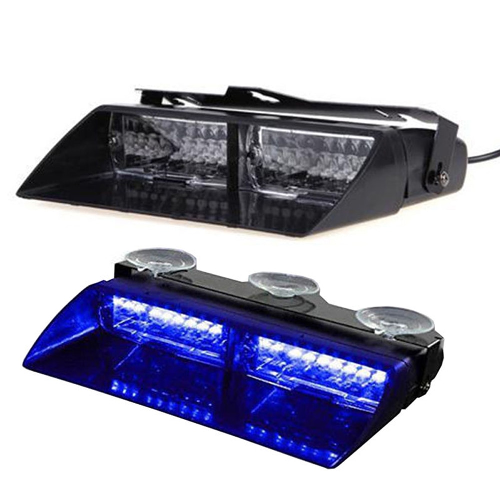 16 LED Car Police Strobe Light Dash Emergency 18 F... – Vicedeal