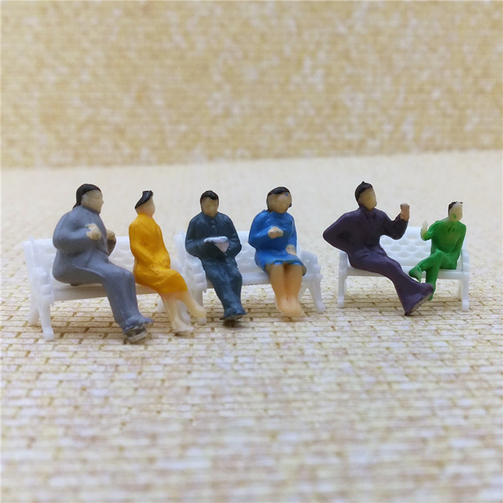 100Pcs 1:87 Scale Figures Miniature Mixed Model DI... – Grandado