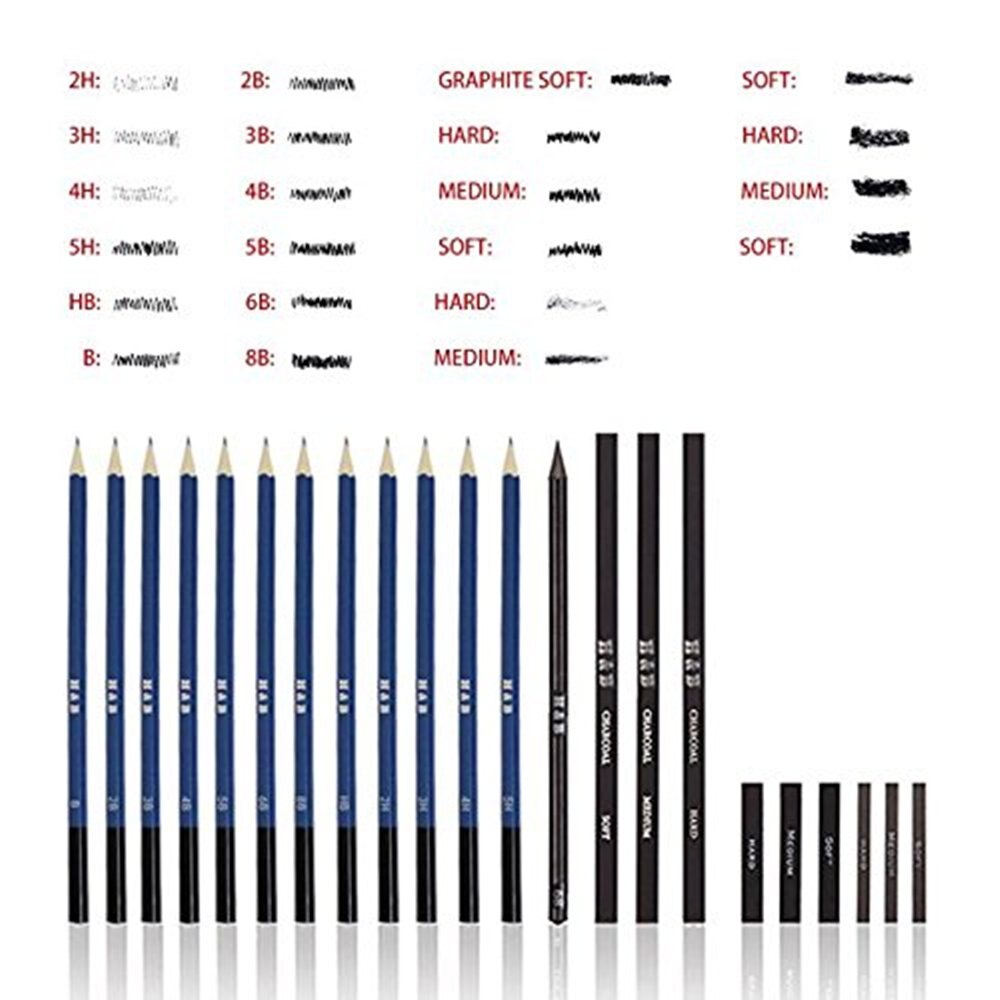 32pcs Sketching Pencils Sketching Drawing Pencils ... – Grandado