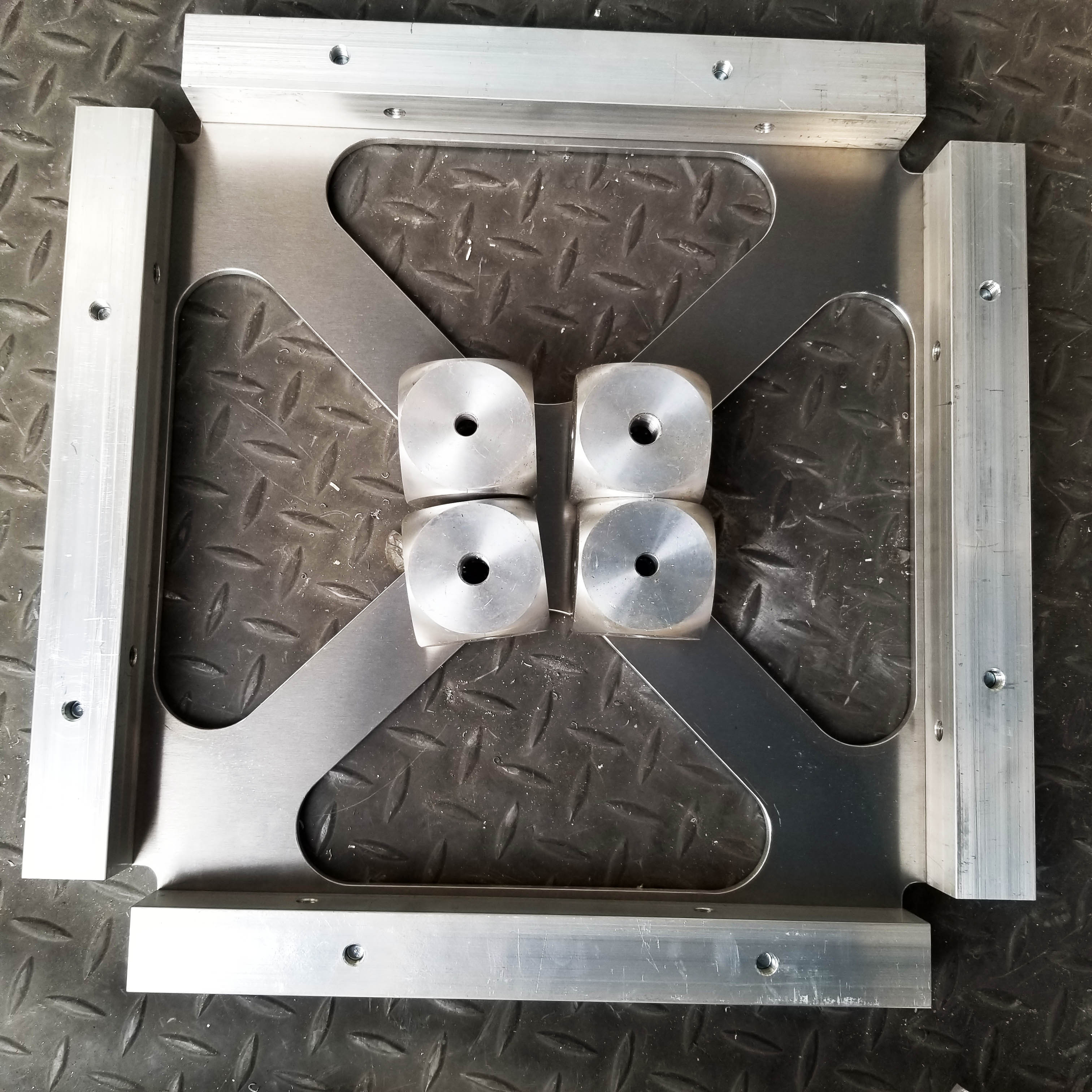 aluminum cube section for repair corner box connec... – Grandado