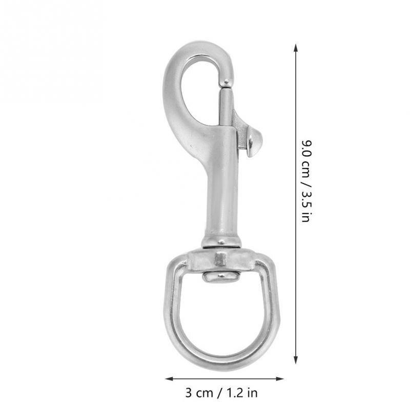 75/90/100 Mm 316 Rvs Duiken Haak Bolt Snap Hook Zw... – Vicedeal