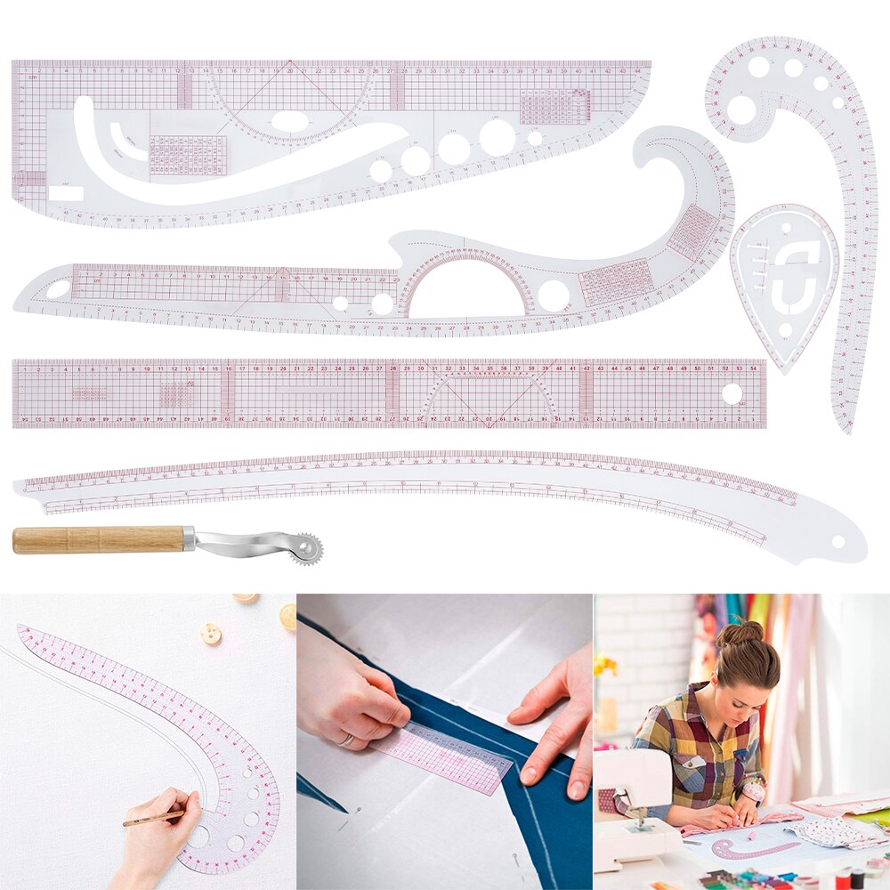 5/6/7Pcs Set Sewing Ruler Tailor Measuring Kit Qui... – Vicedeal