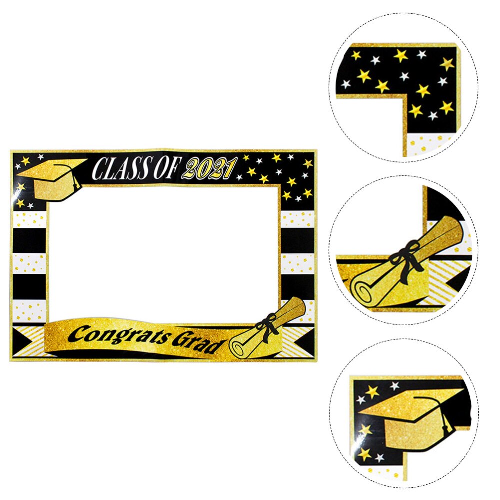 1Pc Graduation Season Photo Frame Prop Party Photo... – Vicedeal