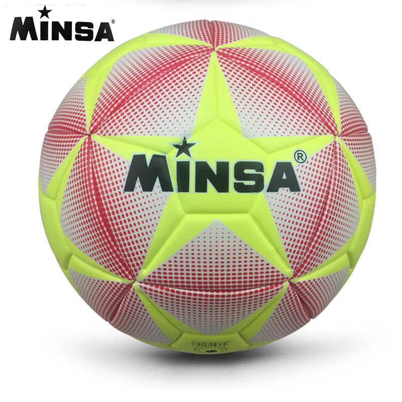 MINSA Size 5 PU Soccer Ball Football Ball for Matc... – Grandado