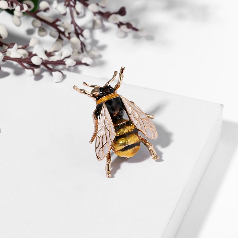 3Pcs Stijl Vintage Bee Broches Unisex Insect Metal... – Grandado