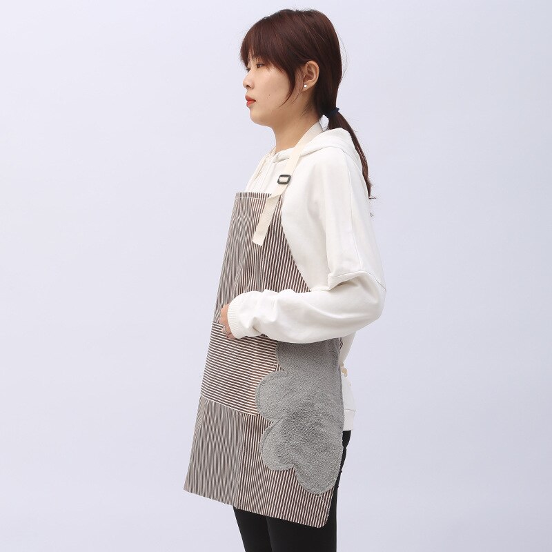Women Men Kitchen Aprons Housewife Apron Waterproo Grandado