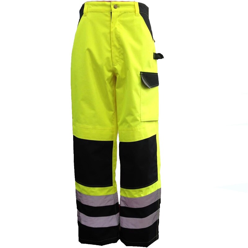 Work Uniform Bottoms Safety Cargo Pants Striped Re... – Grandado