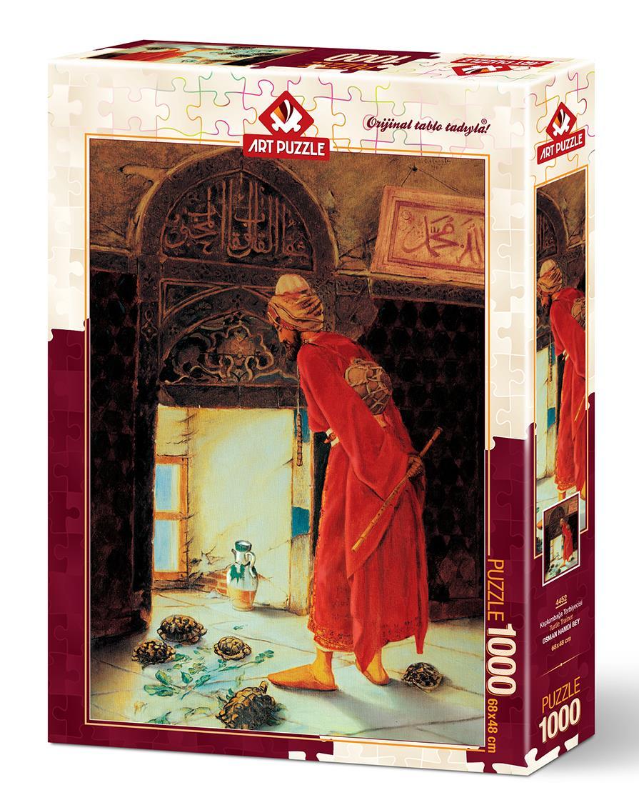 Art Puzzle Turtle Tamer 1000 Piece Jigsaw Puzzle – Vicedeal