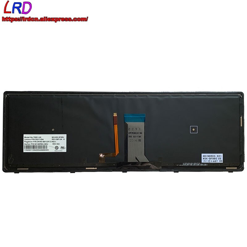 Originele Backlit Uk Engels Toetsenbord Voor Lenov... – Vicedeal