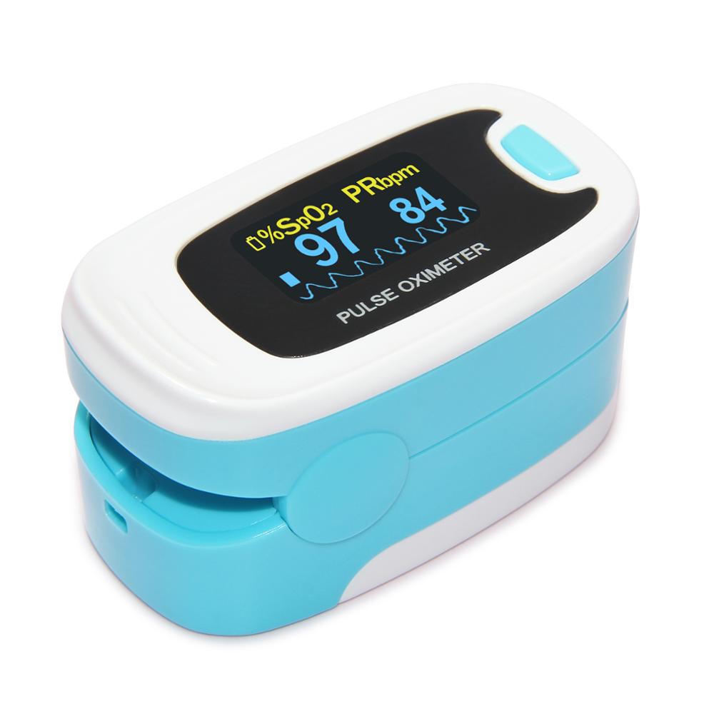 CE Fingertip Pulse Oximeter Blood Oxygen SPO2 PR M... – Grandado