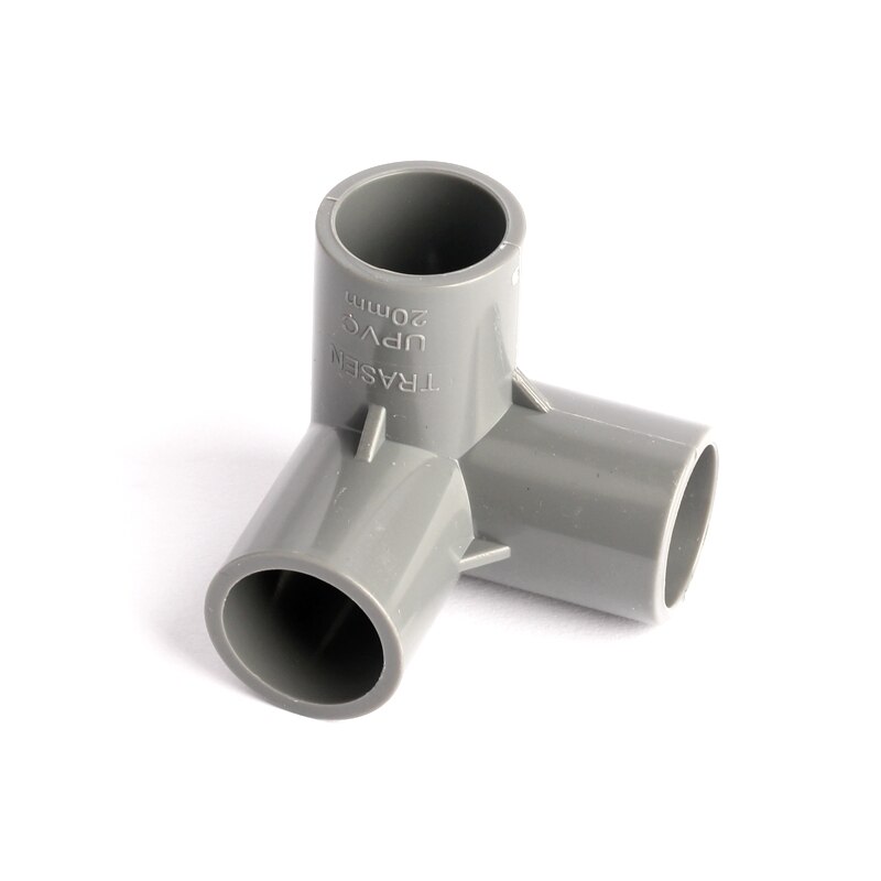 15pcs 3-Way PVC Fitting Inner Diameter 20mm Elbow ... – Grandado