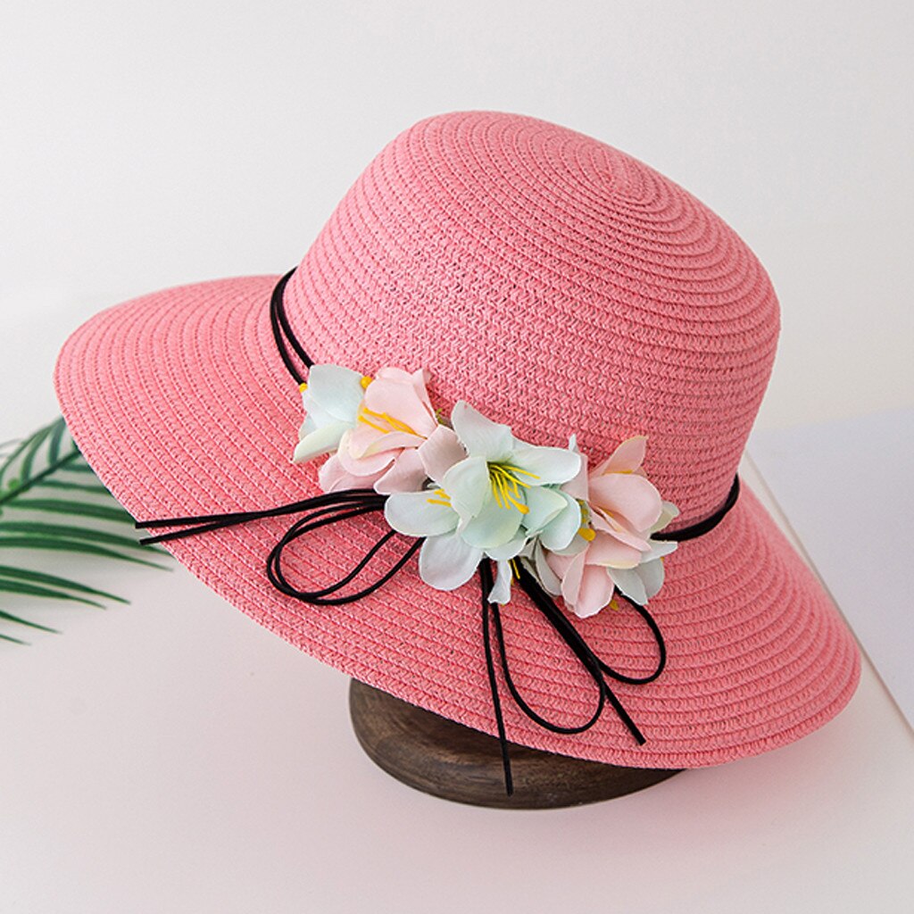 Girl Sun Hat Children Straw Hat Summer Sunscreen C... – Vicedeal