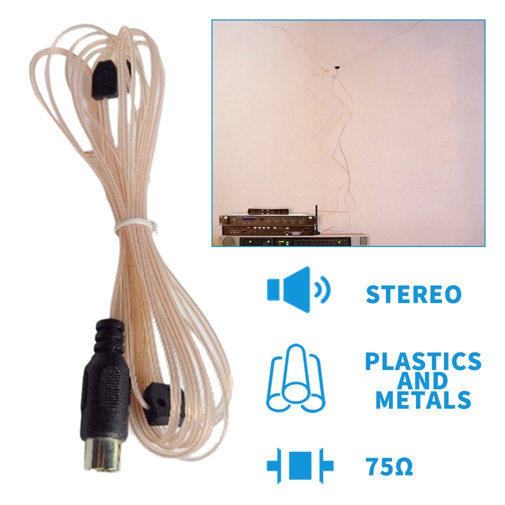 ANT-108 3.2m 75 Ohm FM Radio Aerial Cable Female C... – Grandado