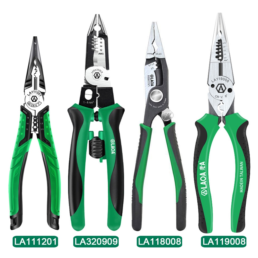 LAOA Needle Nose Pliers Multi-function Wire Stripp... – Vicedeal
