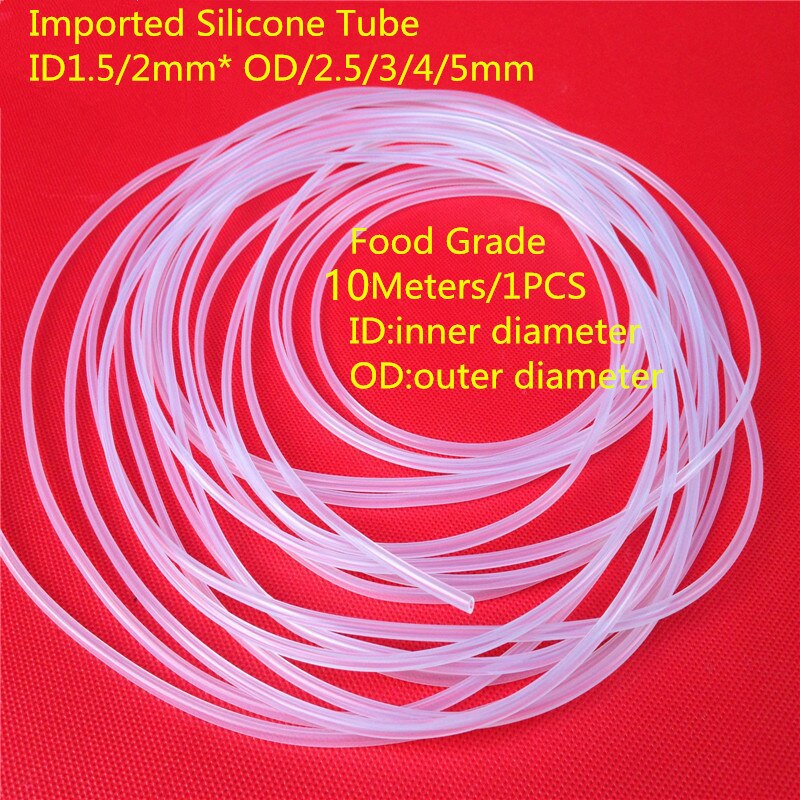 1 pièces 10 mètres ST002 importé Tube de Silicone ... – Grandado