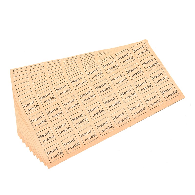 320pcs Handmade Craft Kraft Seal Label Sticker Bak... – Grandado