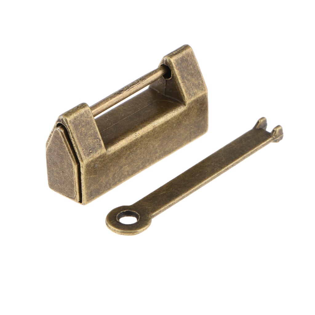 Antique Jewelry Box Chest Cabinet Padlock Traditio... – Grandado