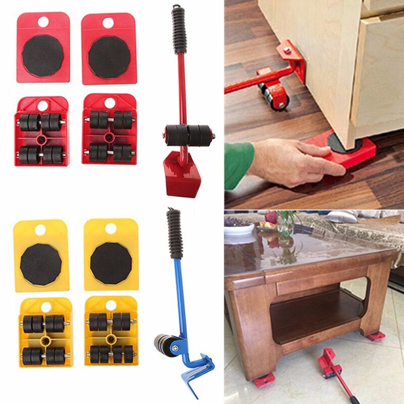 5 In 1 Moving Heavy Object Handling Tool Household... – Grandado