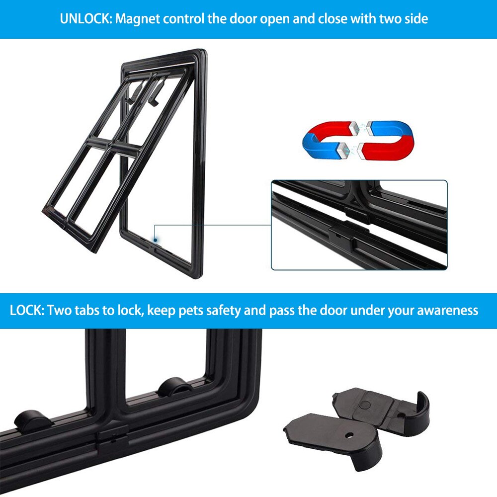 Gate Way Pet Door for Screens - Large 12" x 16" Ca... – Grandado