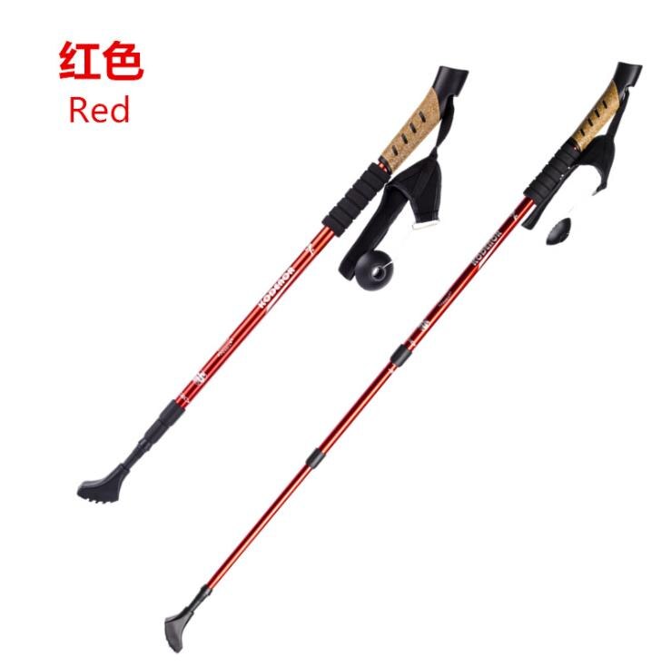 Northern European Nordic Walking Stick Three-Secti... – Grandado
