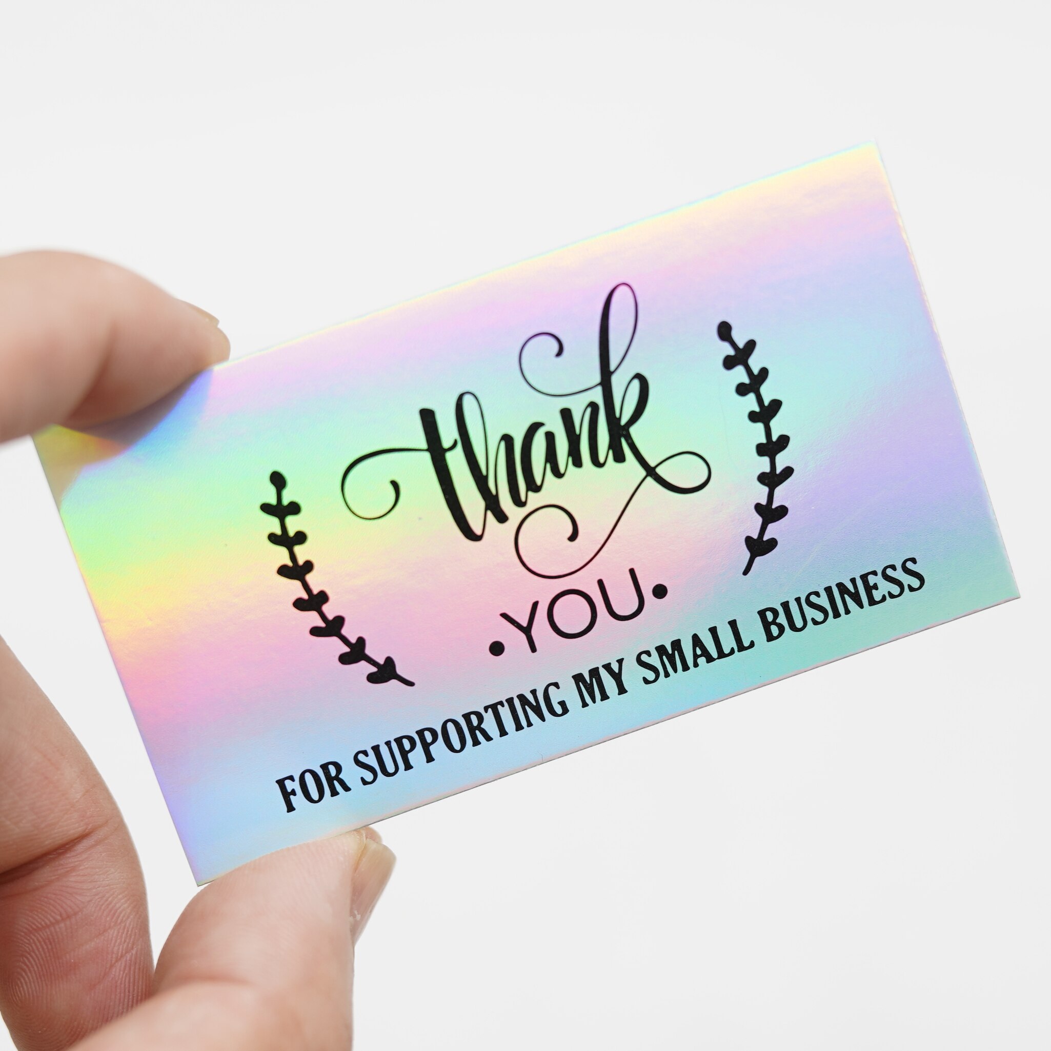 50pcs Thank You for Your Order Business Cards , Sh... – Vicedeal
