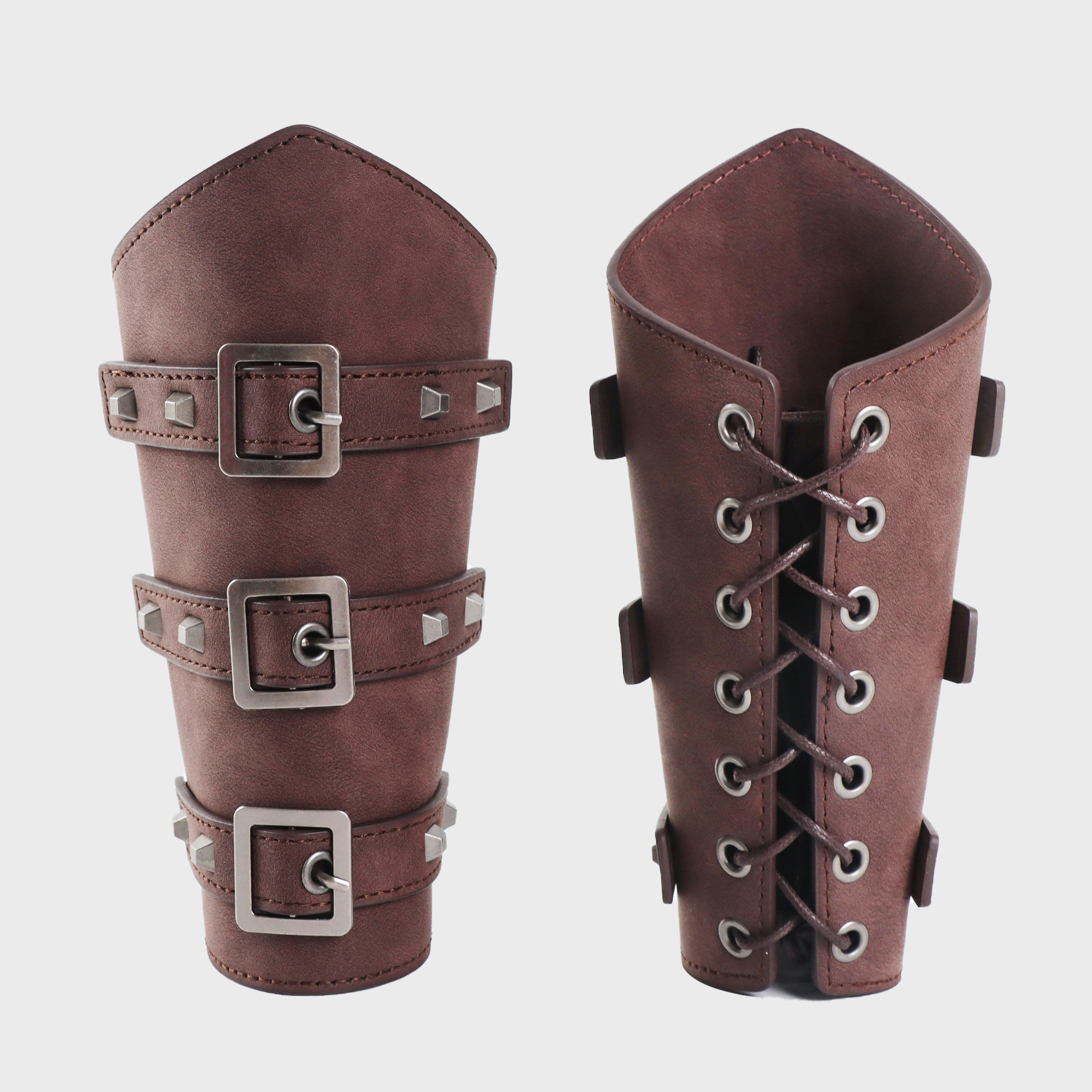 Men Medieval Knight PU Leather Belt Accessories wi... – Grandado