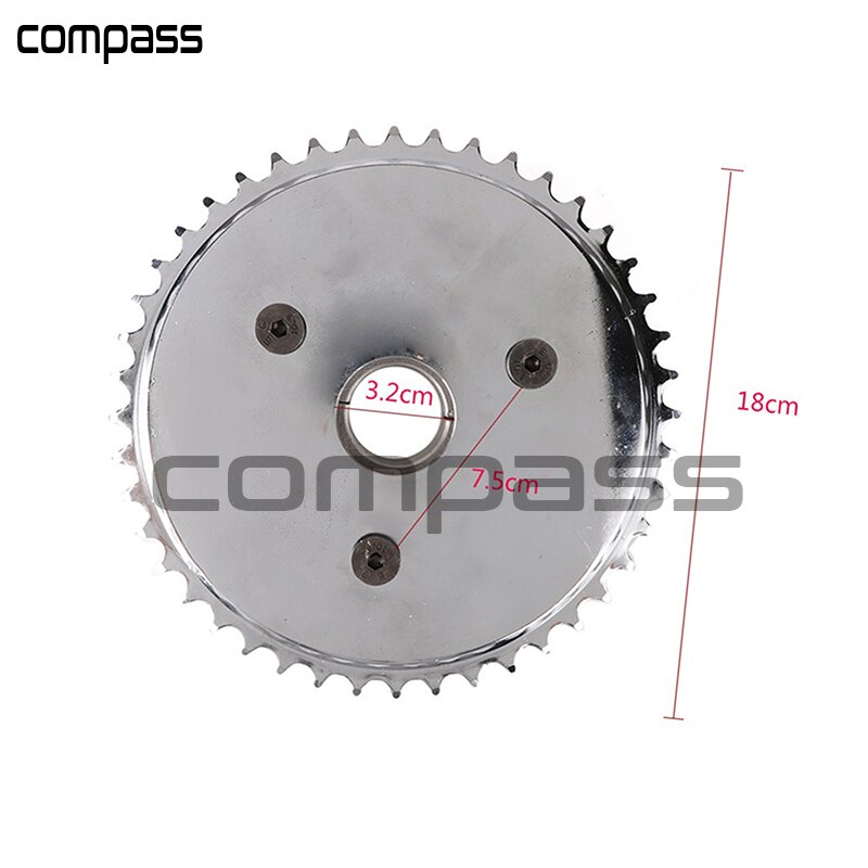 44T Sprocket Adapter Fit 1.5 inch 1 1/2 415 Chain ... – Grandado
