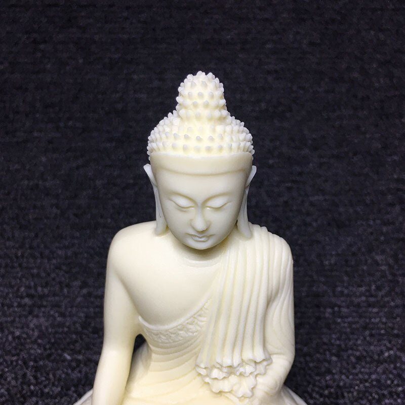 White statue of Buddha Shakyamuni， Modern art scul... – Vicedeal