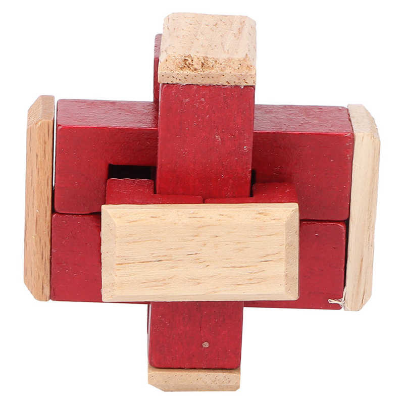 Wooden Unlock Toy Prevent Alzheimer Wooden Interlo... – Vicedeal