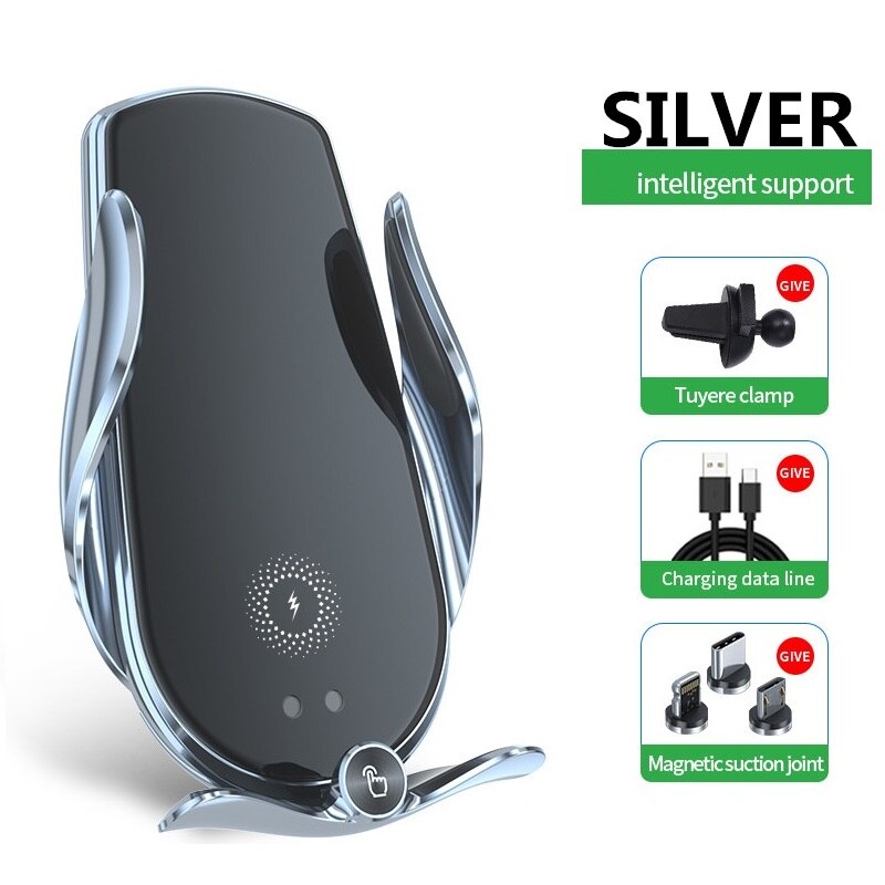 15W Qi Wireless Car Charger Magnetic Infrared Sens... – Vicedeal