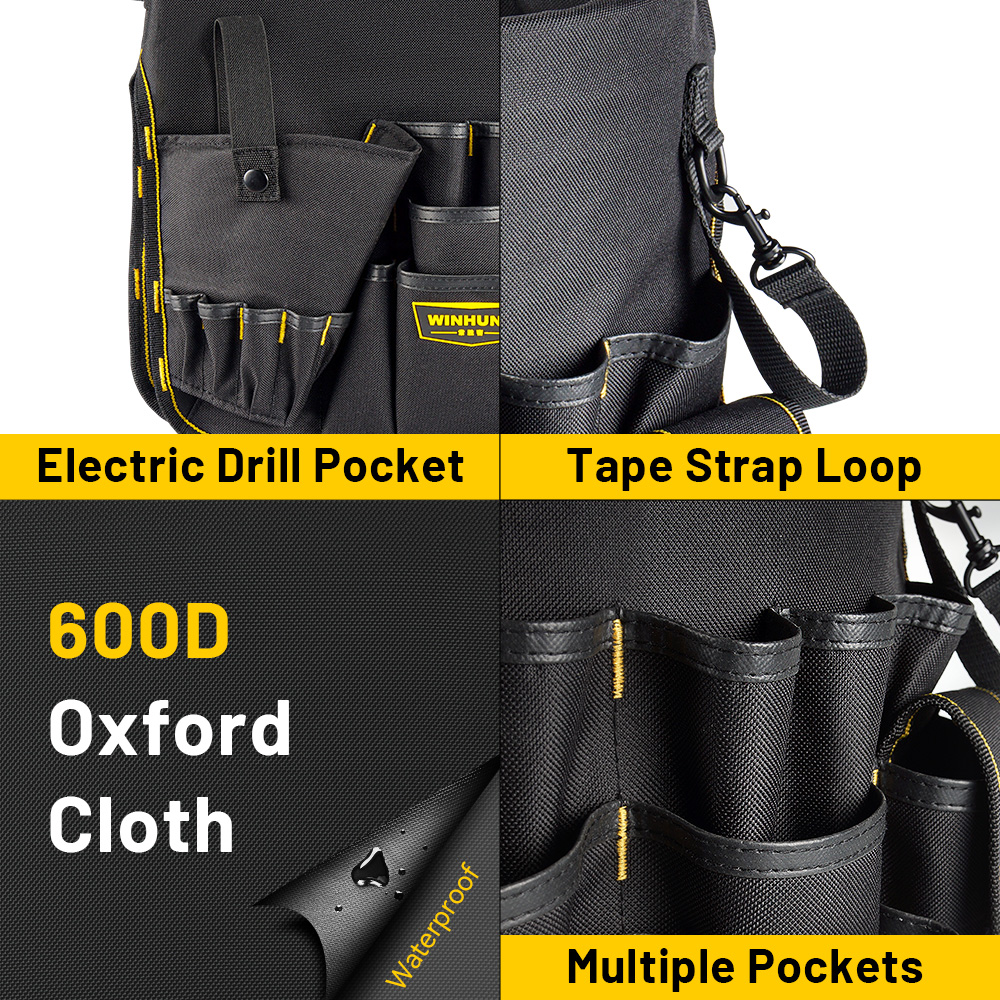 WINHUNT Hardware Tool Bucket Bag Multifunctional R... – Grandado