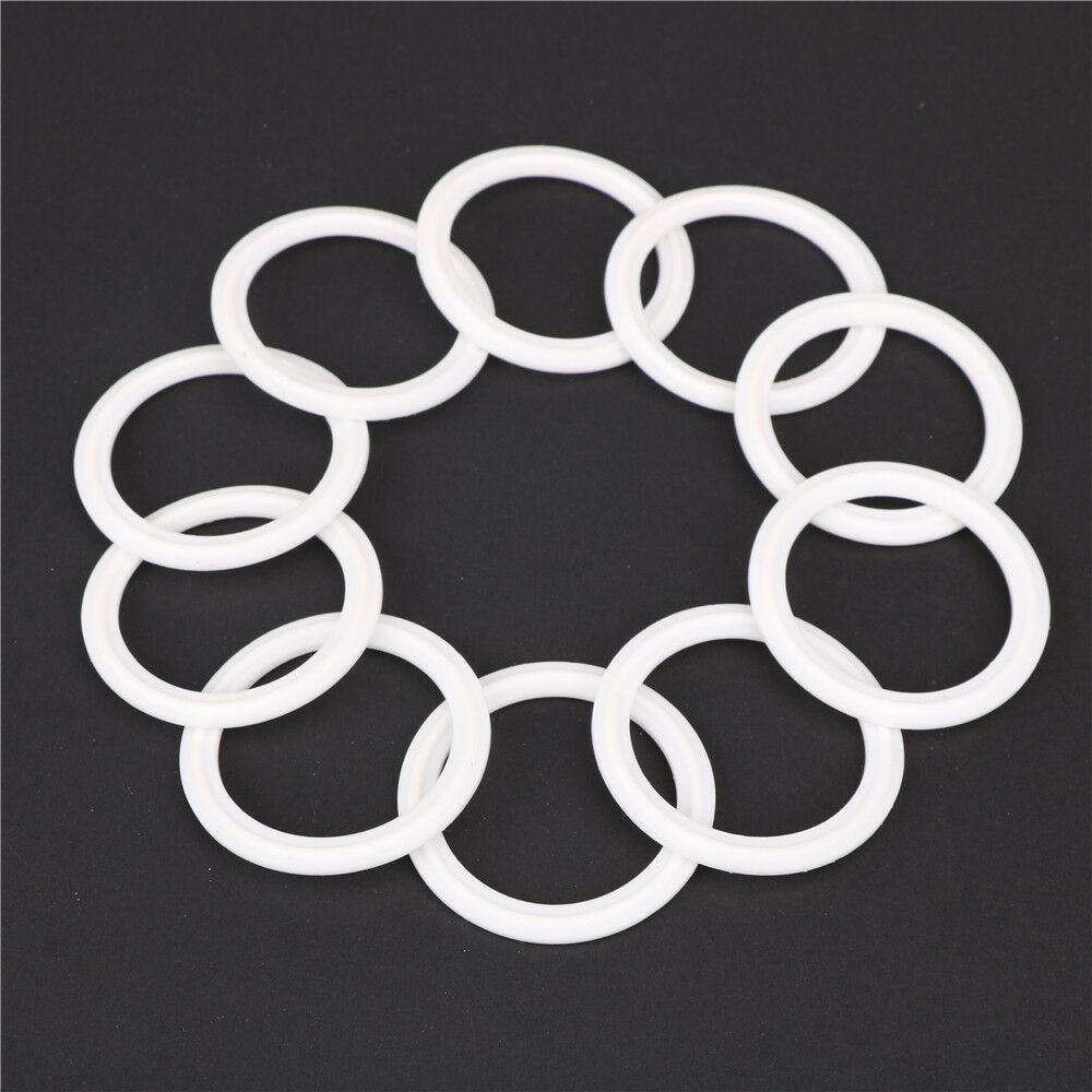 10 Pcs Sanitary PTFE Clamp Gasket 2'' Dairy Brewin... – Vicedeal