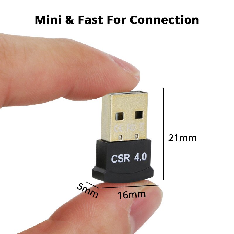 Mini usb bluetooth adapter trådløs bluetooth 4.0 d... – Vicedeal