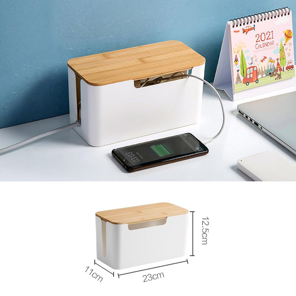 Plug Board Socket Storage Box Bracket Cable Home D... – Vicedeal