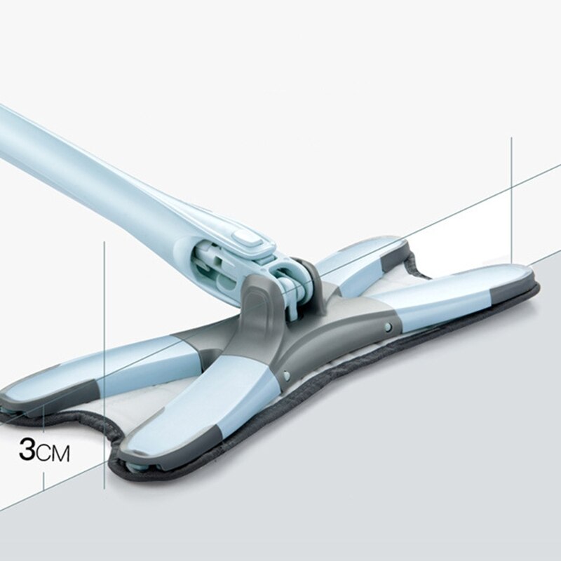 X-type Microfiber Floor Mop Free Hand Washing Flat... – Vicedeal