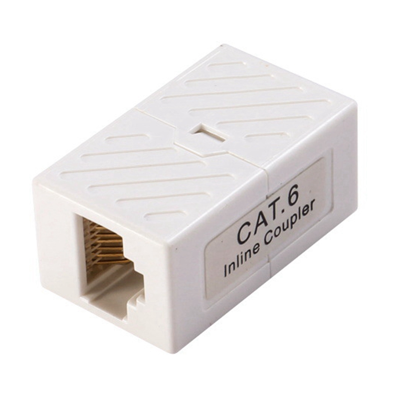 10 Pieces Of RJ45 Coupler, Unshielded Pass-Through... – Grandado