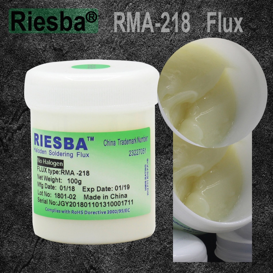 Riesba rma -218 bga lodde flux pasta lodde 100g ti... – Grandado