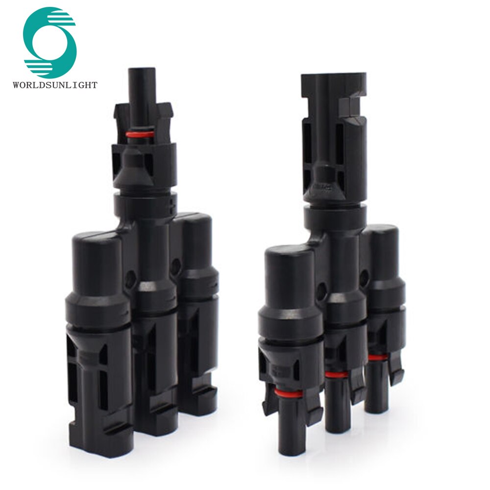 WSPVT3 IP67 T3 Triple solar mc4 t-branch connector... – Grandado