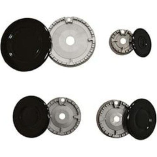 Uzel cooker 4 eye aluminum burner set and 4 eyelid... – Vicedeal