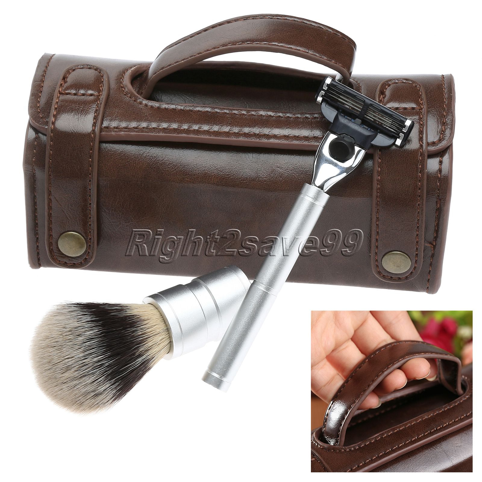 3 in 1 Shaving Set Men's Shaving Razor & S... – Grandado