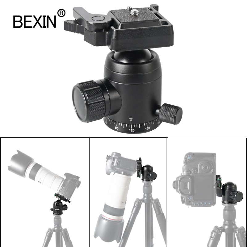 QB36 Ball Head Camera Stand Foto Statief Hoofd 360... – Grandado