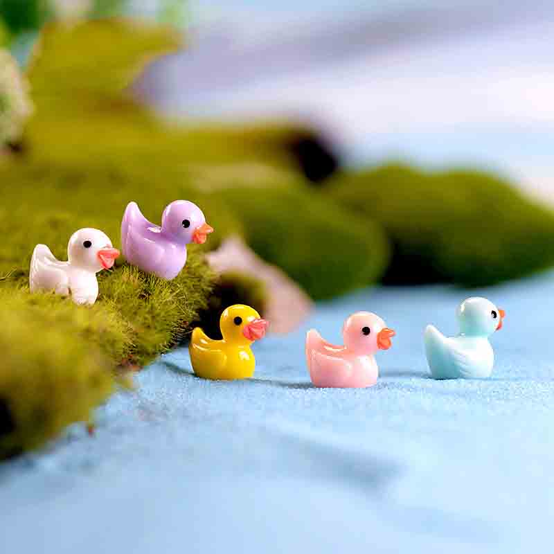 20 Uds Mini patos bonitos Miniatura jardín para ca... – Grandado