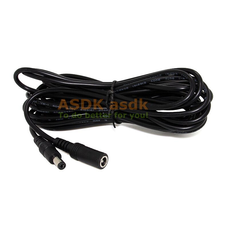 5M Extension Cord Connector DC Cable Adapter DC Po... – Vicedeal