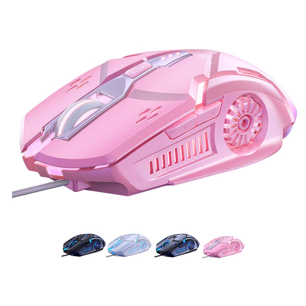 7 Color Backlight Machinery Gaming Mouse Cable Com... – Vicedeal