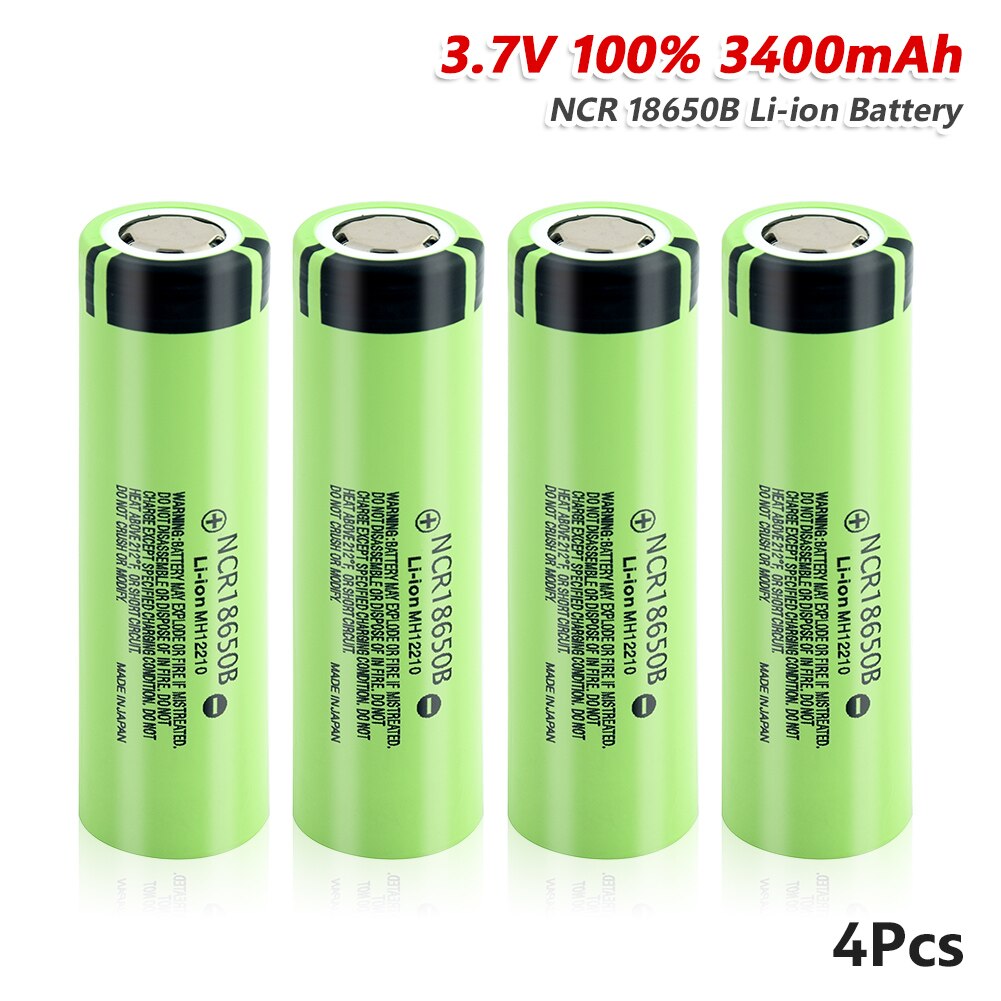 1/2/4/6/8/10 stücke Echt 3400mah 3,7 V Wiederaufla... – Grandado