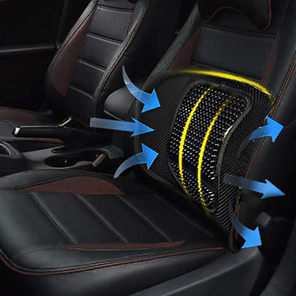 Mesh Back Support Universal Car Seat Home Office C... – Grandado