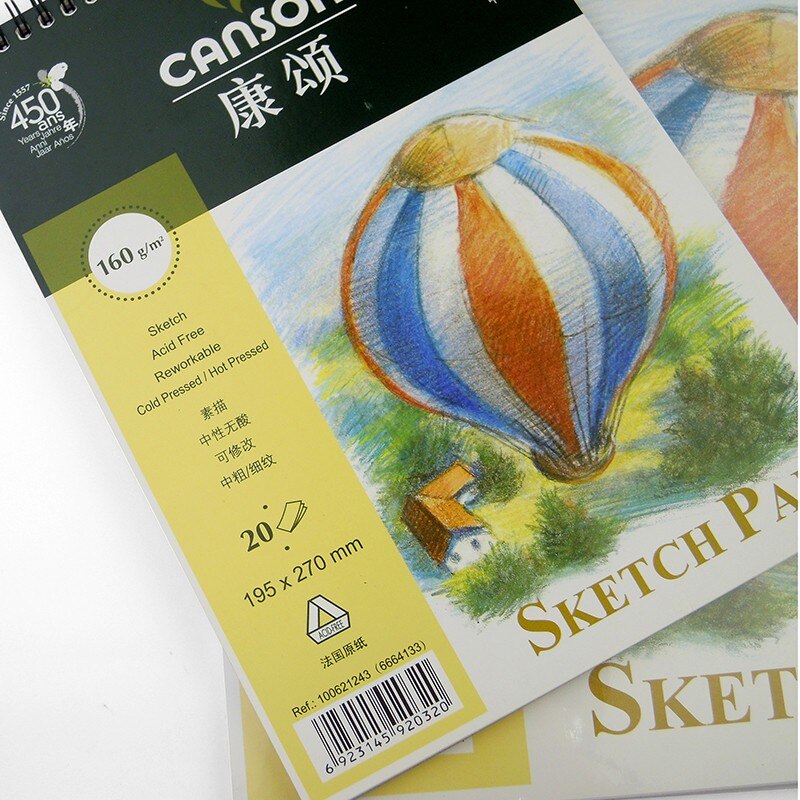 Canson 8K Artisit Sketch Book 16K Painting Paper 2... – Vicedeal