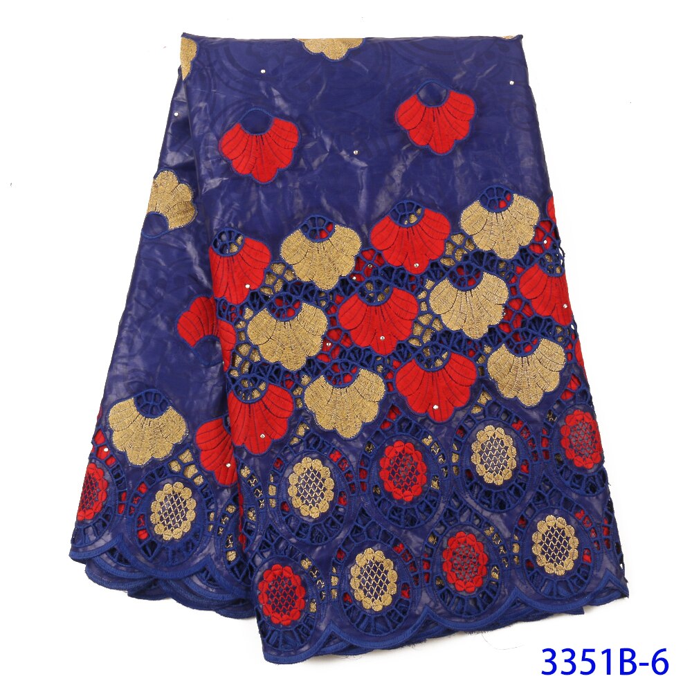 African bazin riche getzner fabric with brode Late... – Grandado